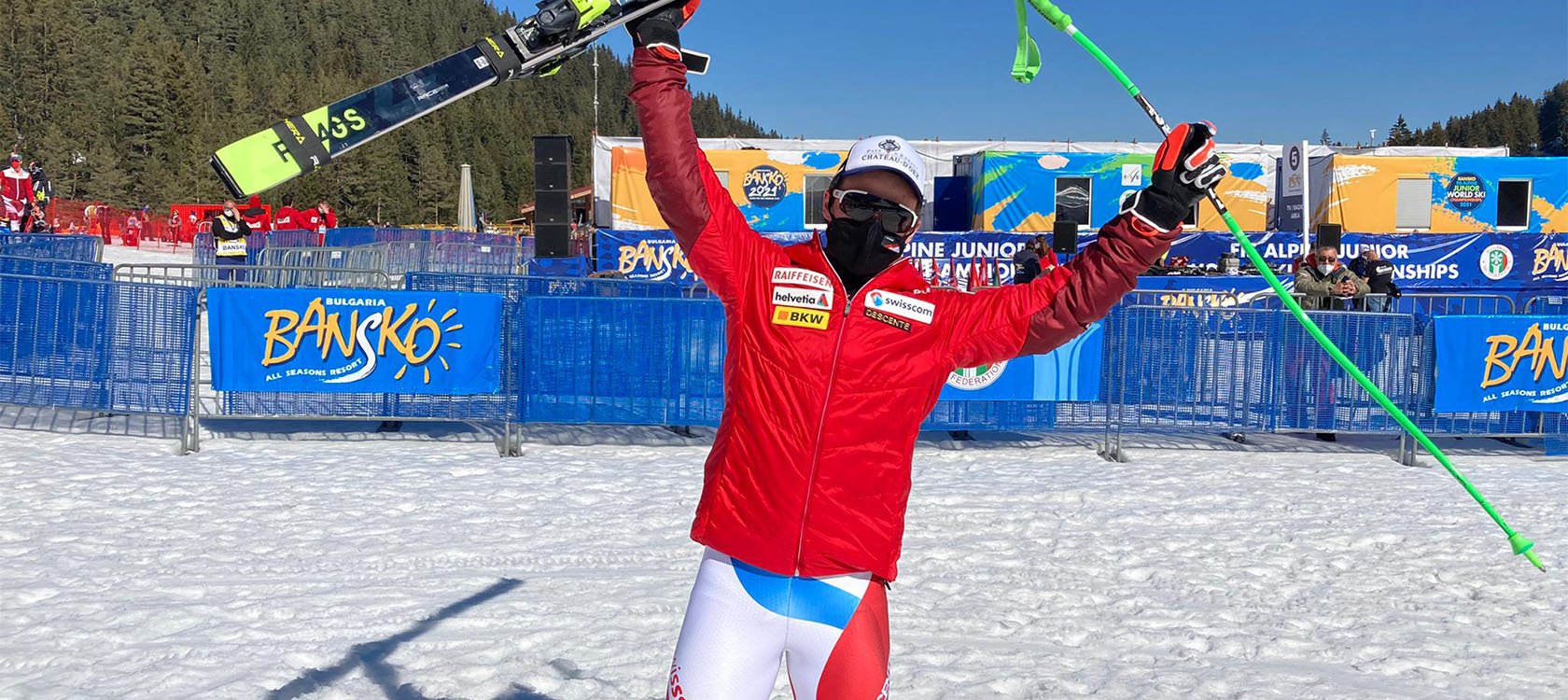 Junioren WM Super G Bronze für Gaël Zulauf Swiss Ski